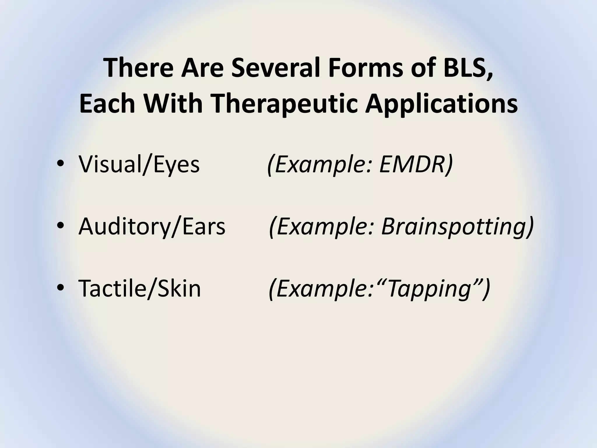 Auditory Bilateral Stimulation For Healing and Personal Growth | PPTX