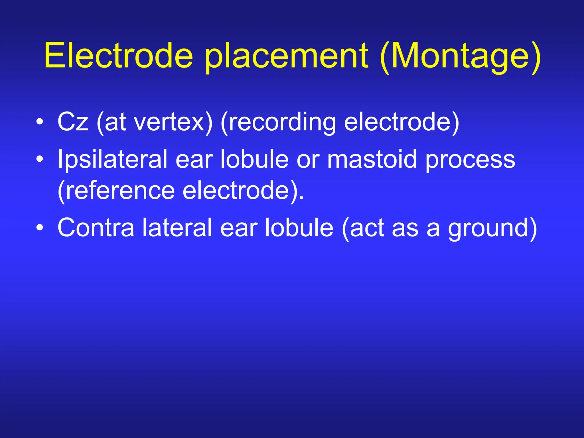 AUDITORY BRAINSTEM EVOKED RESPONSE (ABR).ppt