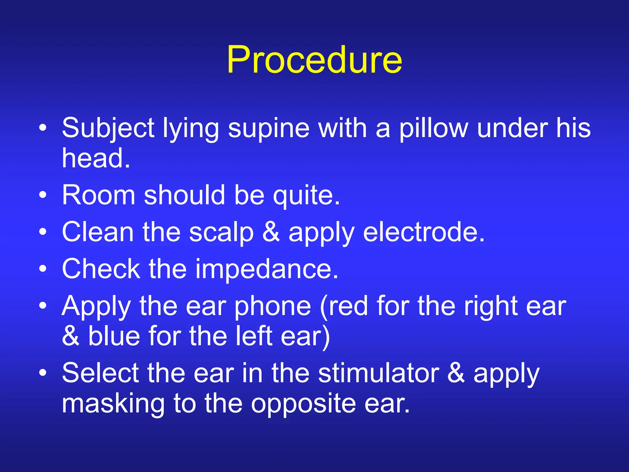 AUDITORY BRAINSTEM EVOKED RESPONSE (ABR).ppt
