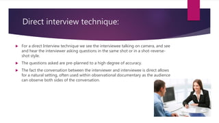 Auditory conventions of documentary | PPTX | Digital Audio | Computer ...