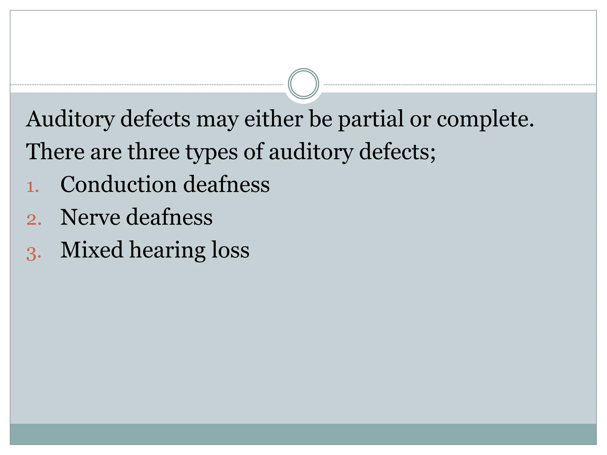 AUDITORY DEFECTS In HUMAN PHYSIOLOGY.pptx