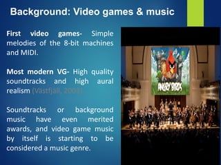 Game transfer Phenomena: the pervasiveness of sounds from video games ...