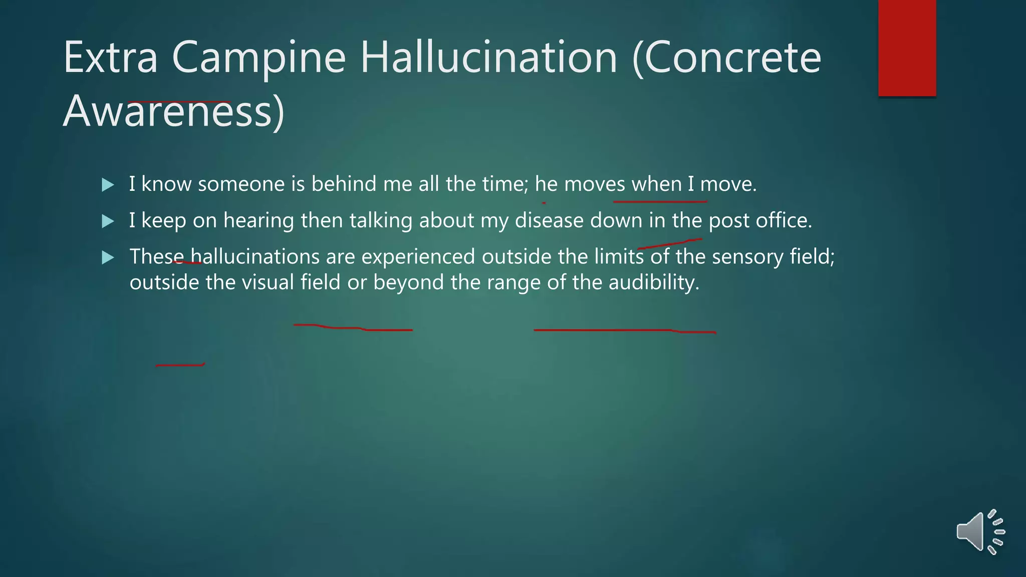 Auditory hallucinations | PPTX