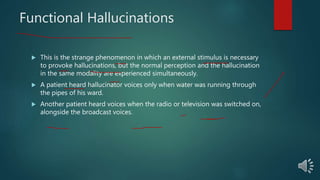 Auditory hallucinations | PPTX