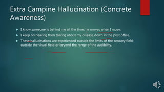 Auditory hallucinations | PPTX