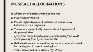 Auditory Hallucinations | PPTX