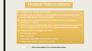 Auditory Hallucinations | PPTX