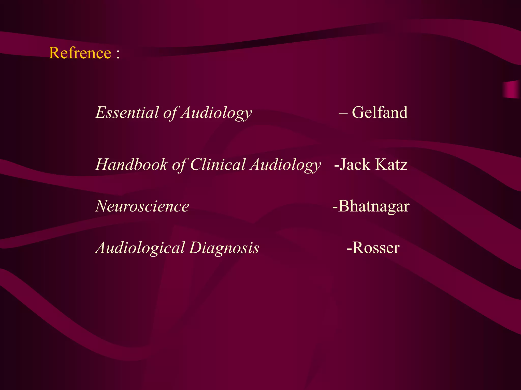 Auditory neuropathy | PPTX
