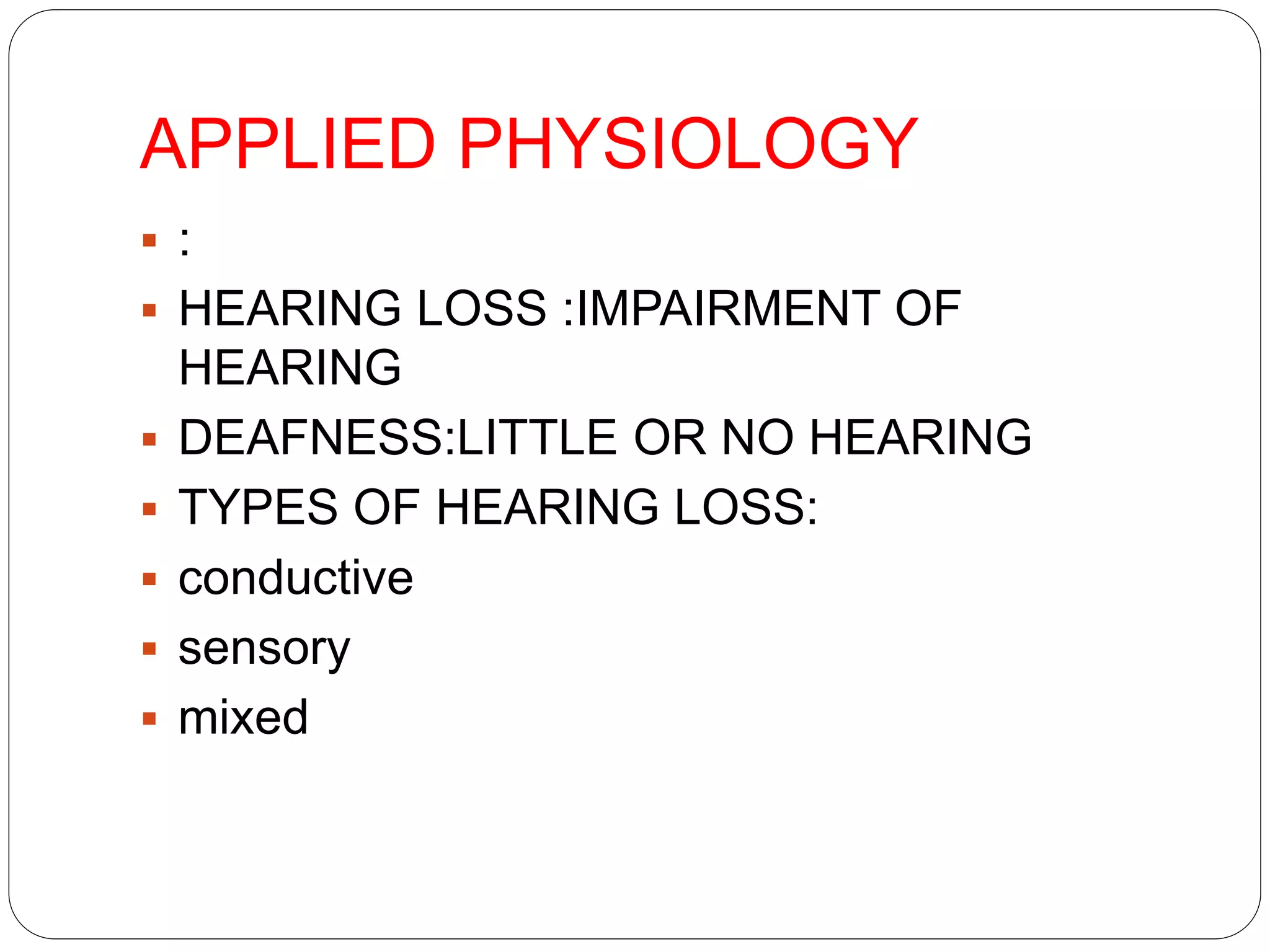 auditory pathway ppt | PPTX
