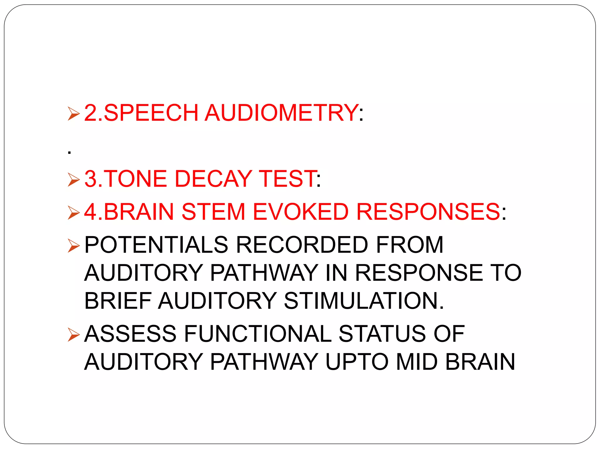 auditory pathway ppt | PPTX