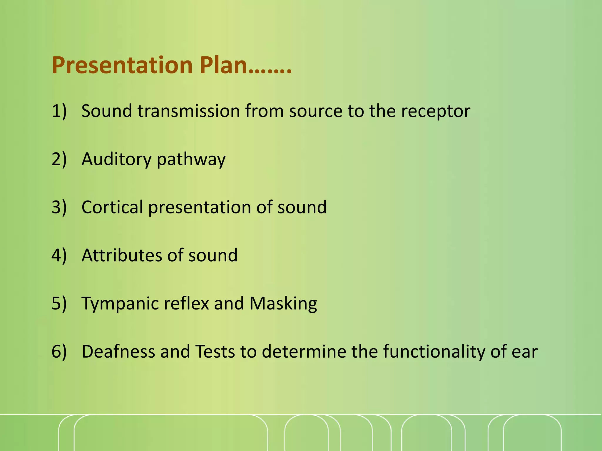 Auditory pathways | PPTX