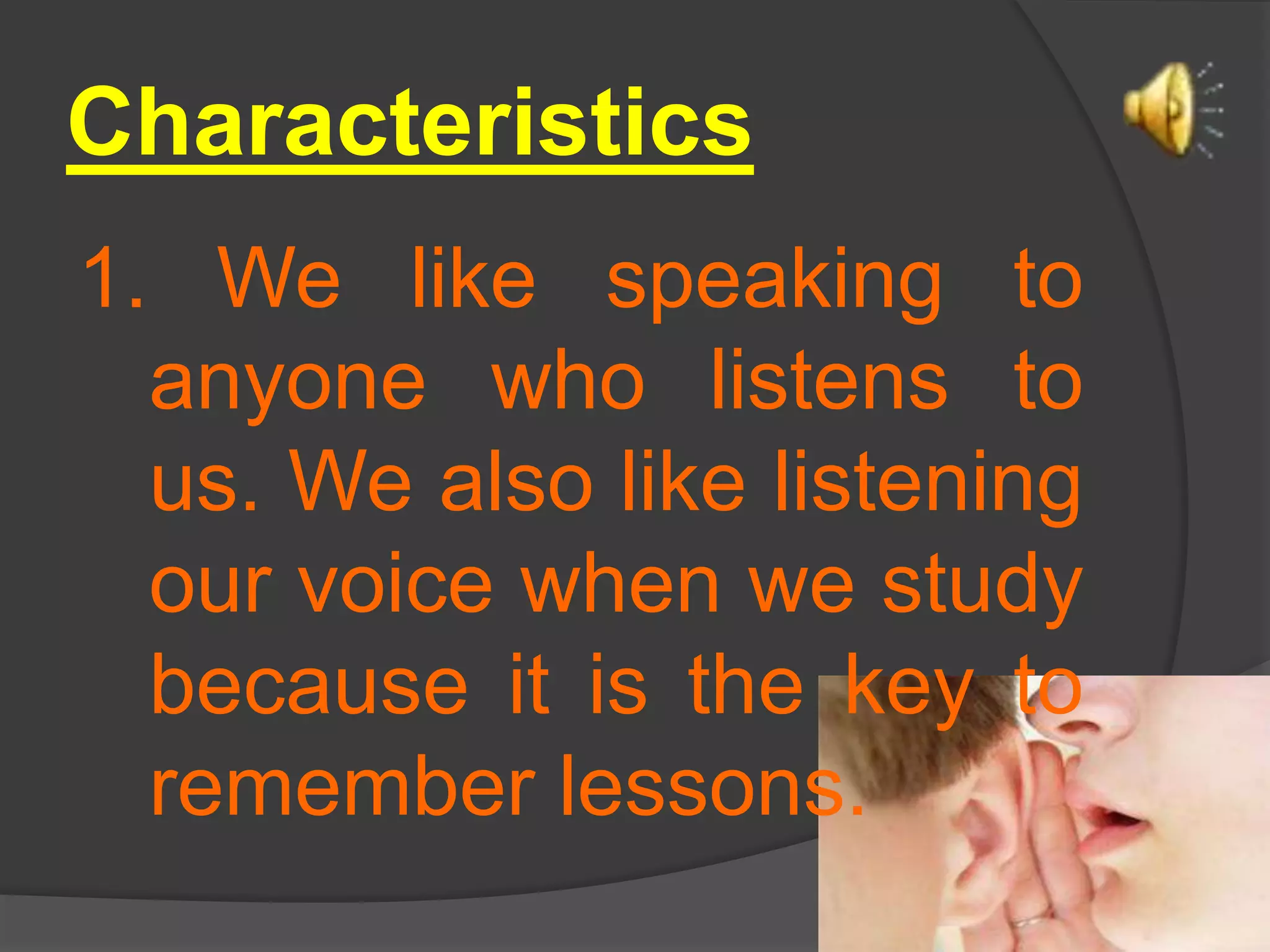 Auditory powerpoint | PPTX