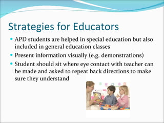 Auditory processing disorder | PPT