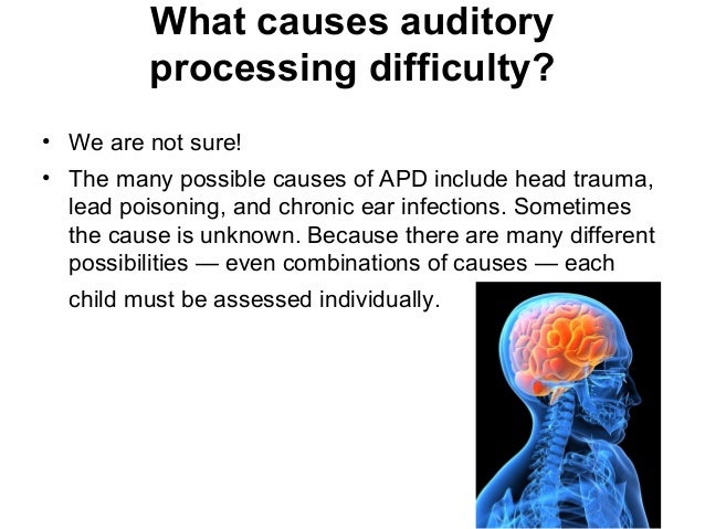 Types of auditory processing disorder - lotusBos