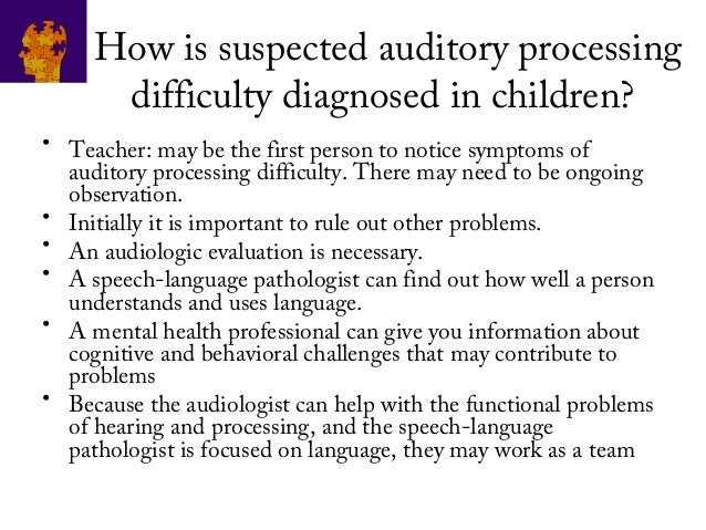Auditory processing disorder (3)