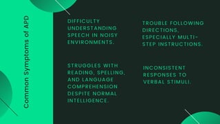 How do you test for auditory processing disorder? | PDF