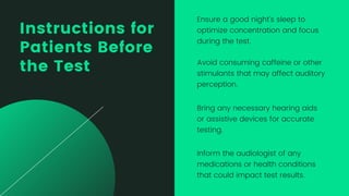 How do you test for auditory processing disorder? | PDF