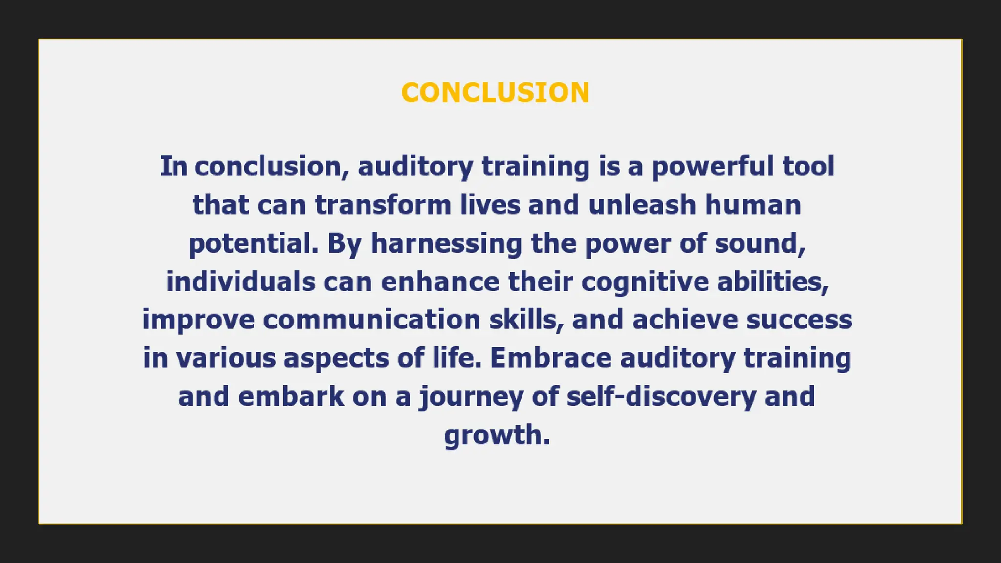 Auditory Training, Definition, scope and benefits.pptx