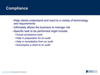 Audit Practice at CipherTechs | PPT