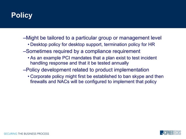 Audit Practice at CipherTechs | PPT