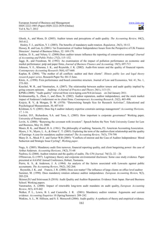 Audit partner tenure and audit quality an empirical analysis | PDF