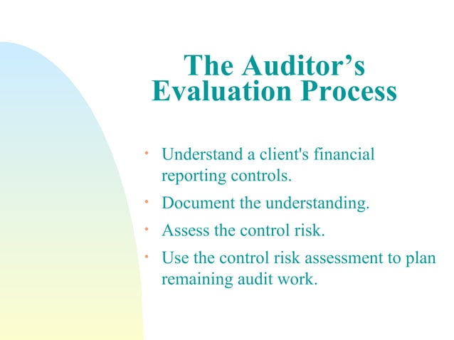 Audit planning and risk assessment | PPT