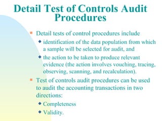 Audit planning and risk assessment | PPT