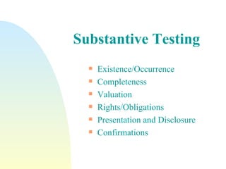 Audit planning and risk assessment | PPT