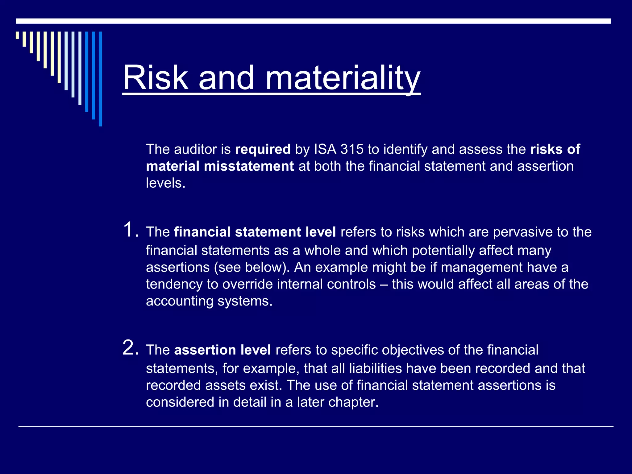 audit planning and risk assessment new slides.ppt