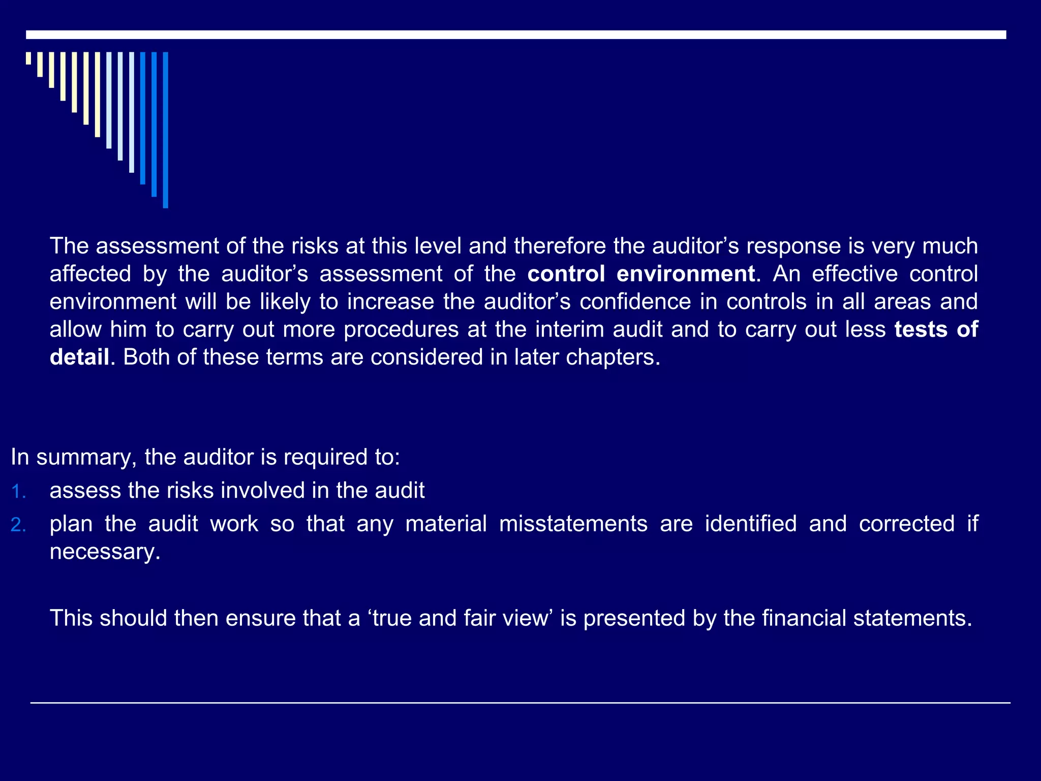 audit planning and risk assessment new slides.ppt