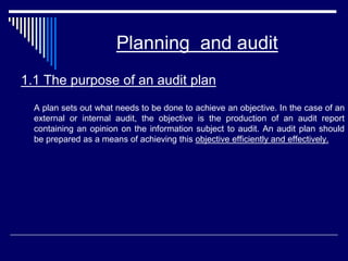 audit planning and risk assessment new slides.ppt