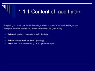 audit planning and risk assessment new slides.ppt