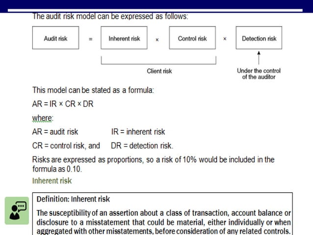 audit planning and risk assessment new slides.ppt | Business Accounting ...