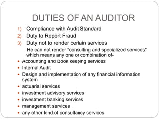Company Auditor ppt | PPTX