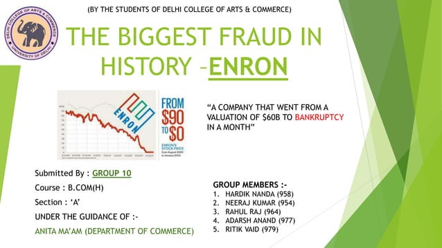 Audit ppt (enron) | PPT
