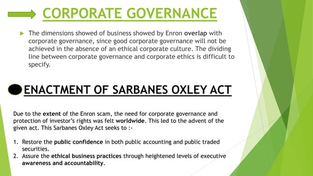 Audit ppt (enron) | PPT