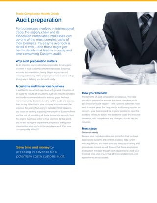 Audit preparation | PDF