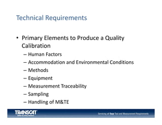 Calibration Laboratory Audit Preparation Webinar | PDF
