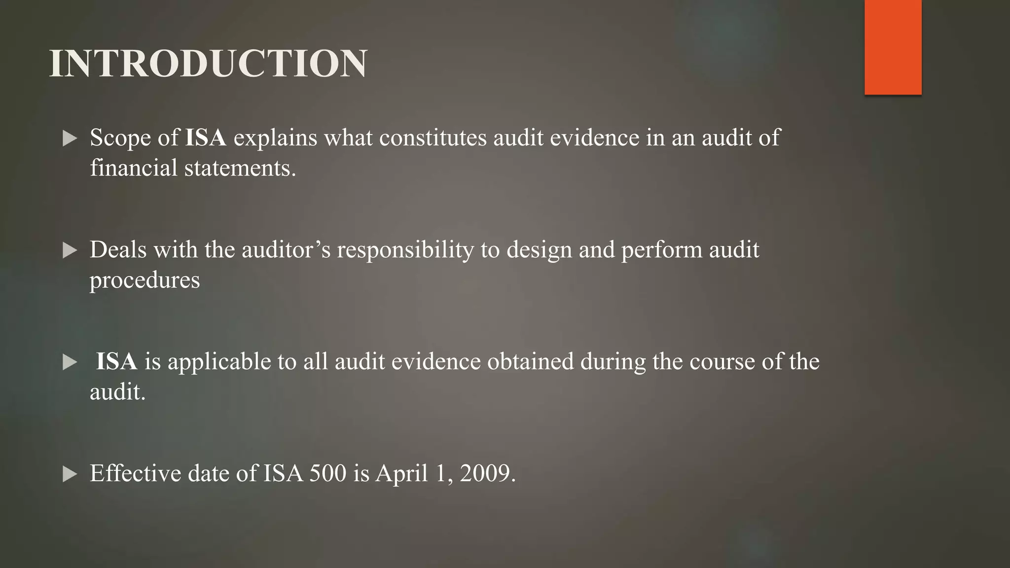 Audit presentation | PPTX