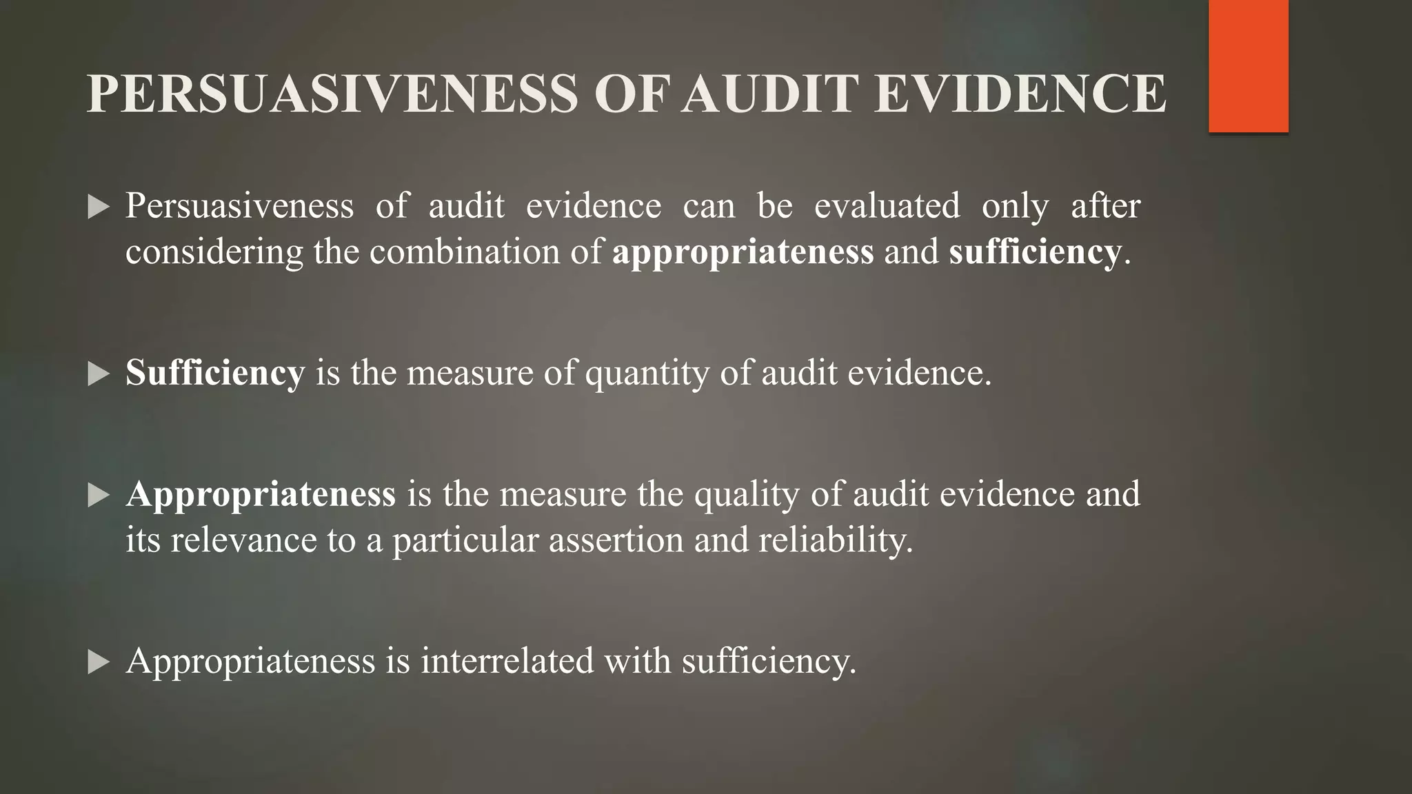 Audit presentation | PPTX