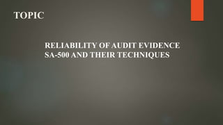 Audit presentation | PPTX