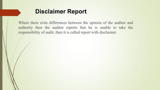 Audit Report | PPT