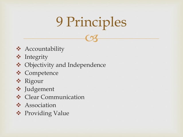 Audit Principles | PPTX | Business and Finance