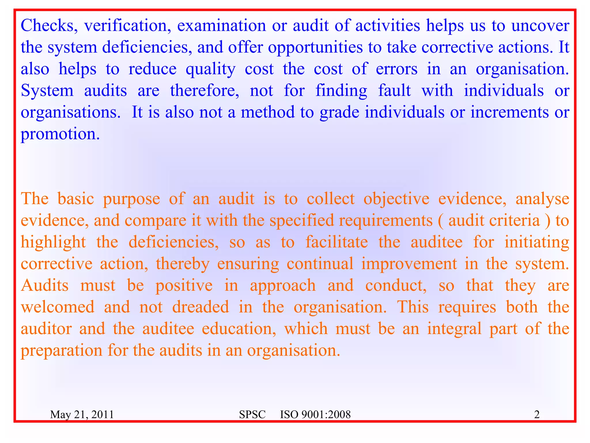 Audit Principles & Concepts | PPT