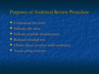 Audit procedures | PPT