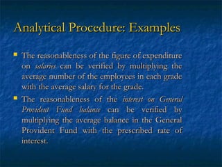 Audit procedures | PPT