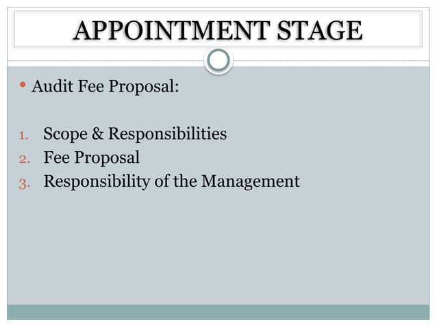 Audit Process Power Point Presentation PPt | PPT