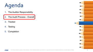 Audit process presentation | PPTX