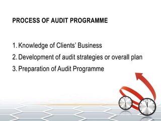 Audit programme | PPTX