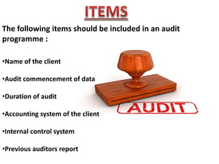Audit Programme: Concept, Types, Functions, Advantages & Disadvantages ...